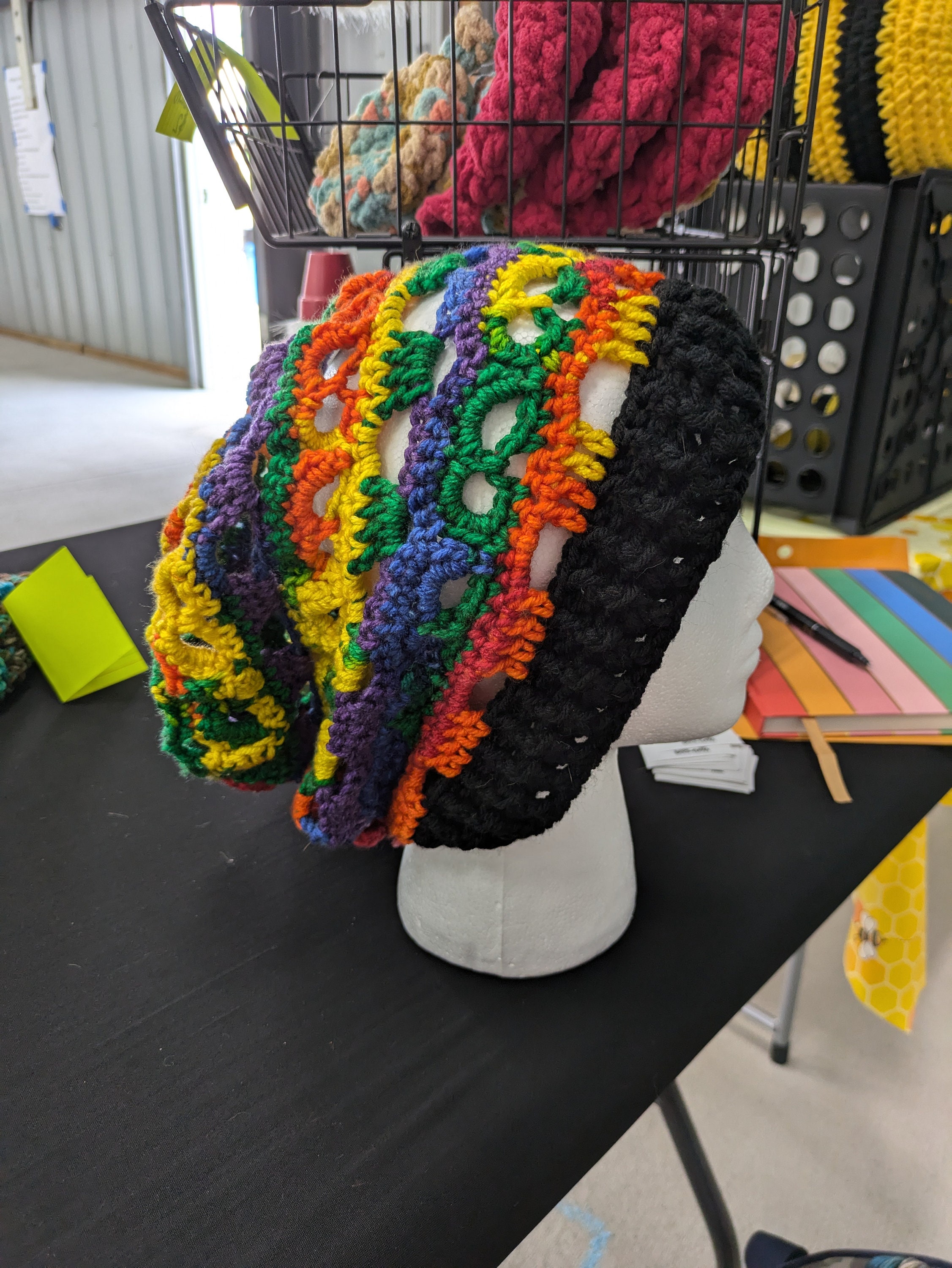 Slouchy Skull Hat - Etsy