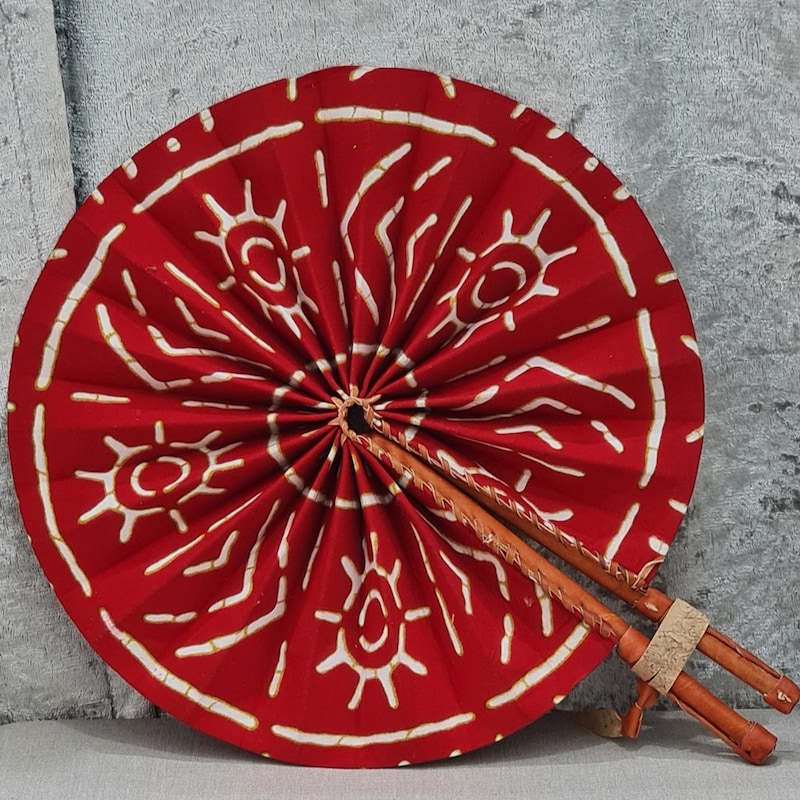 African Hand Fan - Etsy