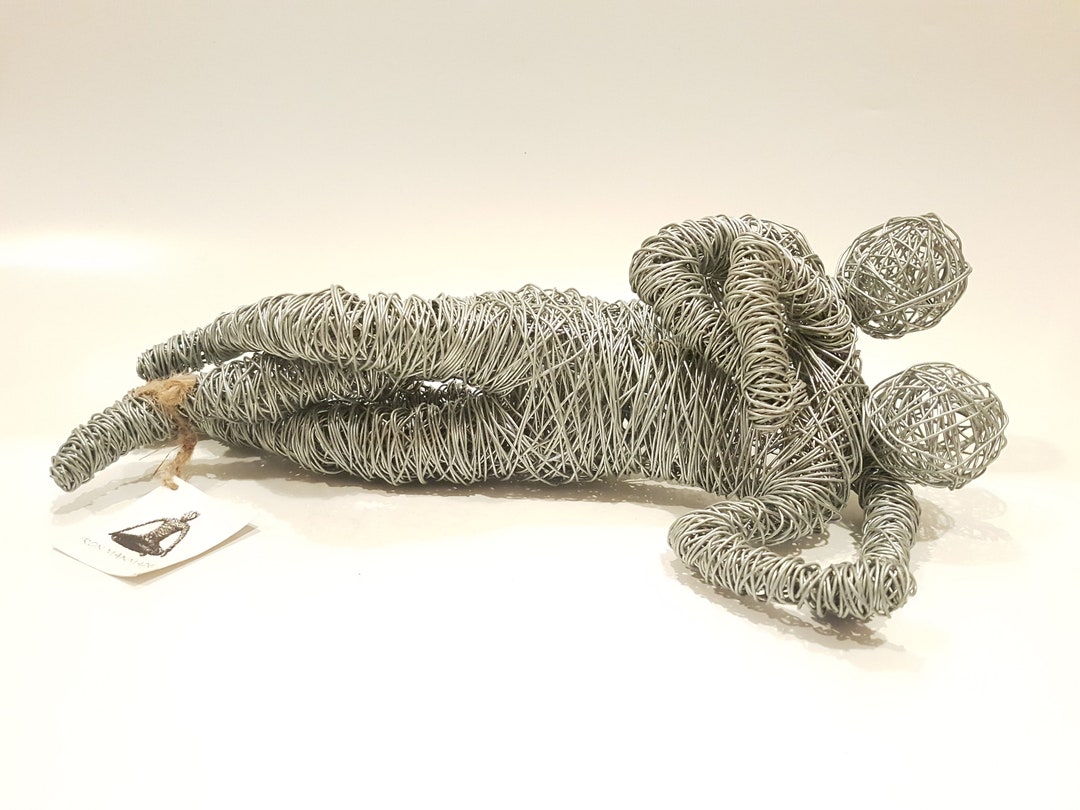 Cuddling Hugging Making Love Iron Wire Handmade Sculpture for Home ...
