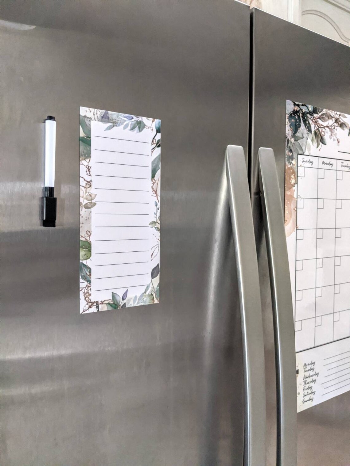 Magnetic Dry Erase Notepad Whiteboard for Fridge Notepad for - Etsy