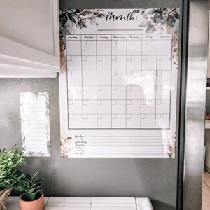 Magnetic Dry Erase Notepad Whiteboard for Fridge, Notepad for ...