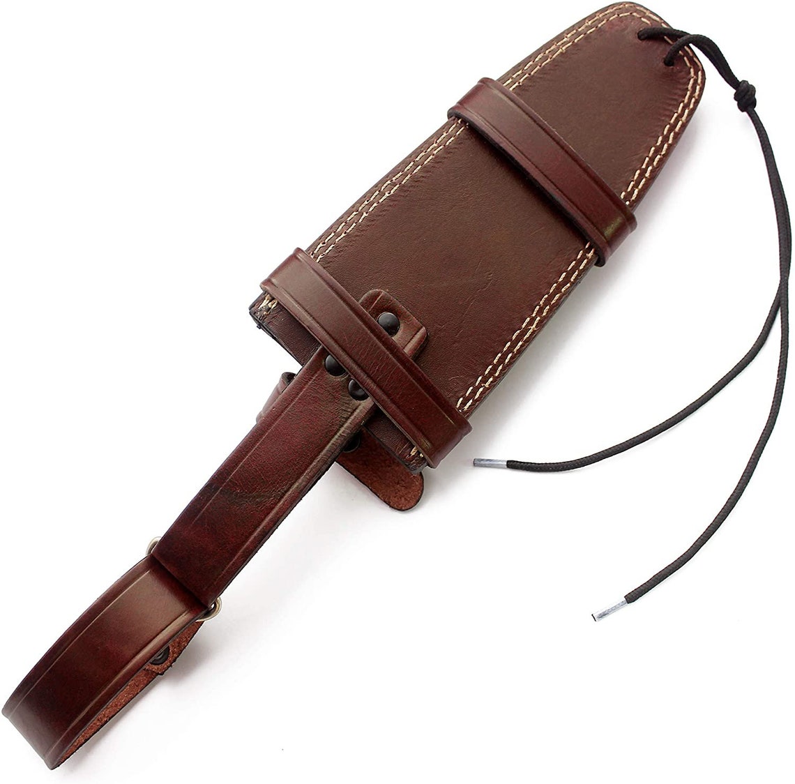 GCS Custom Handcrafted Sheath for Hunting Knife Fixed Blade Knives Dual ...