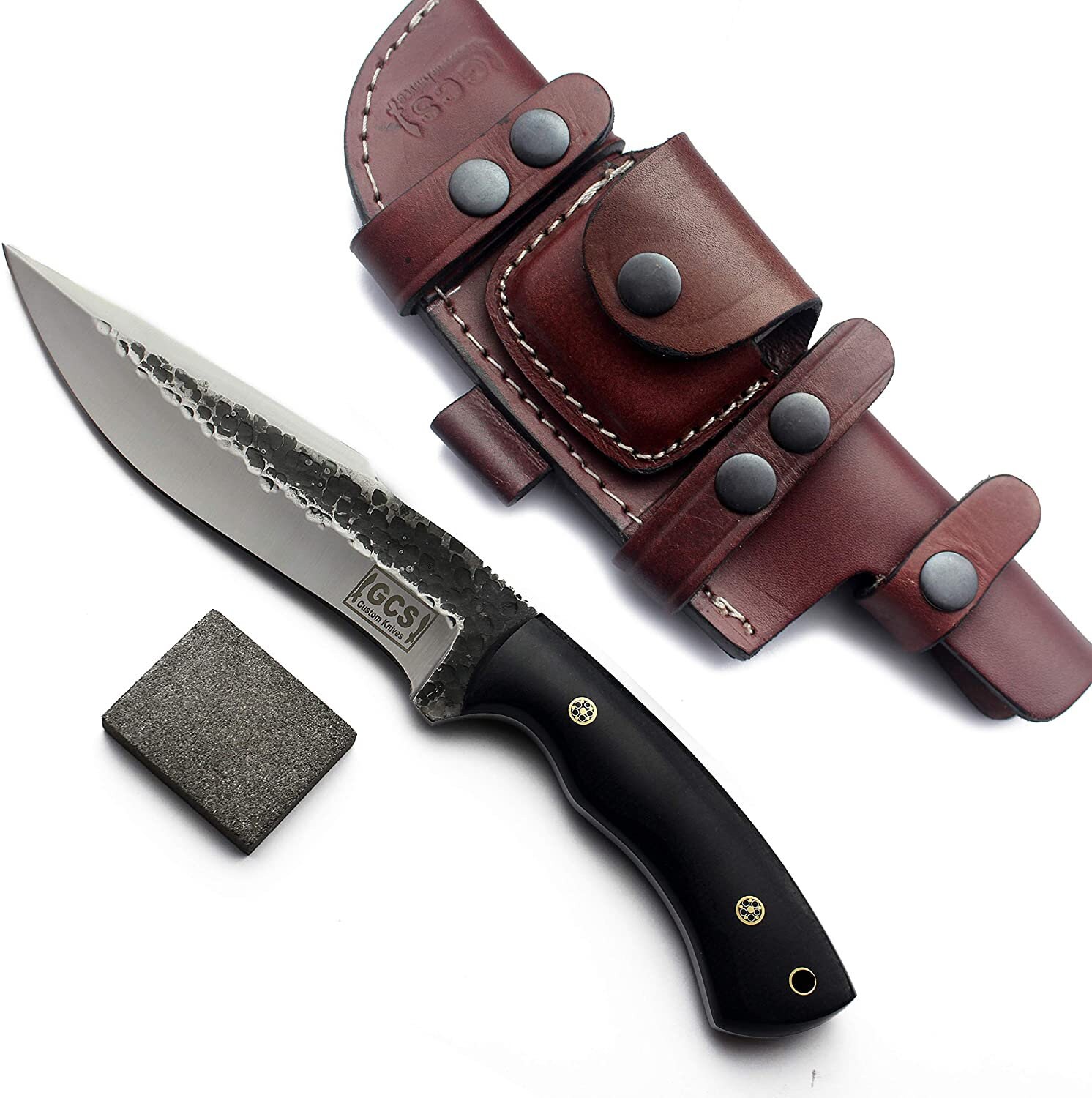 GCS Custom Handmade D2 steel Hunting Knife G10 Handle with | Etsy