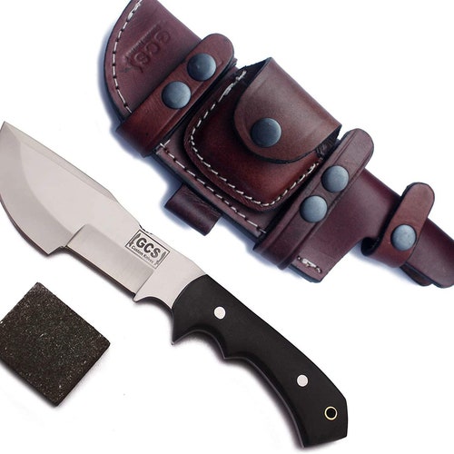 11 Long Custom Handmade Leather Sheath for Tracker Knife | Etsy