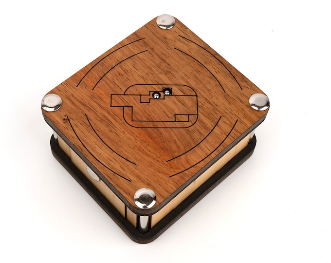 Genuine Impossible Lock Box Puzzle W/ Secret Compartment by European ...