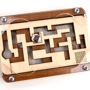 2 Escape Room Maze and Labyrinth Puzzle Set 1 Brain Teaser Puzzles ...