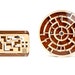 2 Escape Room Maze and Labyrinth Puzzle Set 1 Brain Teaser Puzzles ...