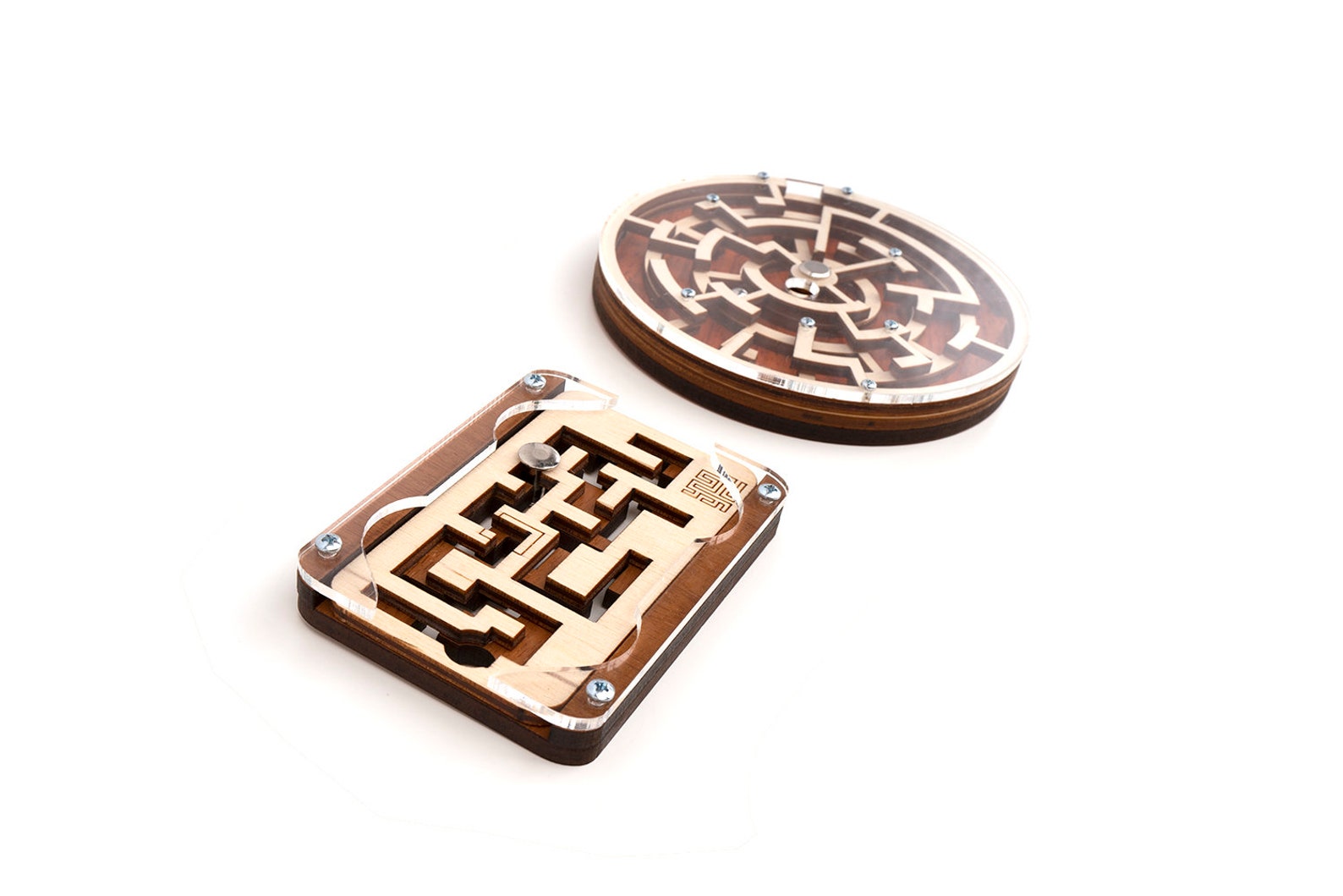 2 Escape Room Maze and Labyrinth Puzzle Set 1 Brain Teaser - Etsy