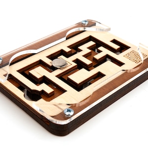 2 Escape Room Maze and Labyrinth Puzzle Set 1 Brain Teaser Puzzles ...