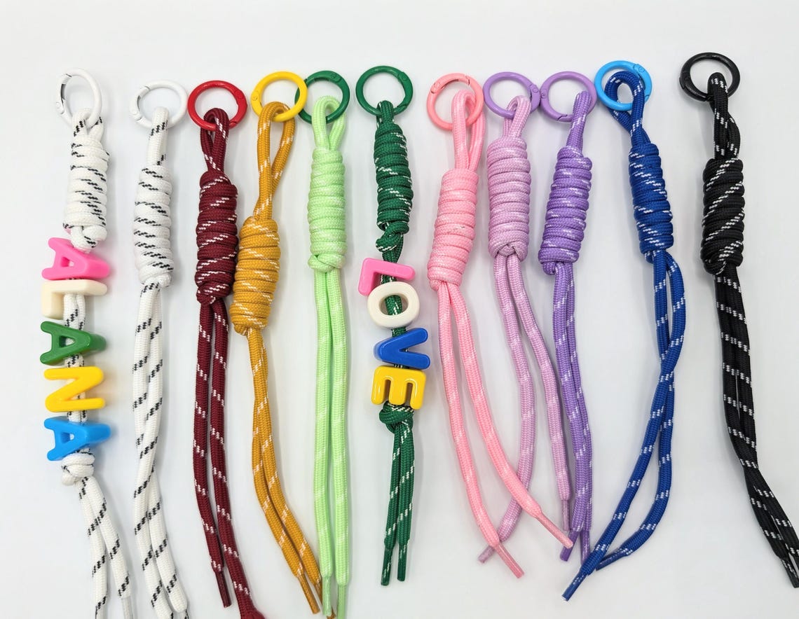 Personalized Name Keychain -bag Charm, Backpack Tag, Goodie Bag Favor ...