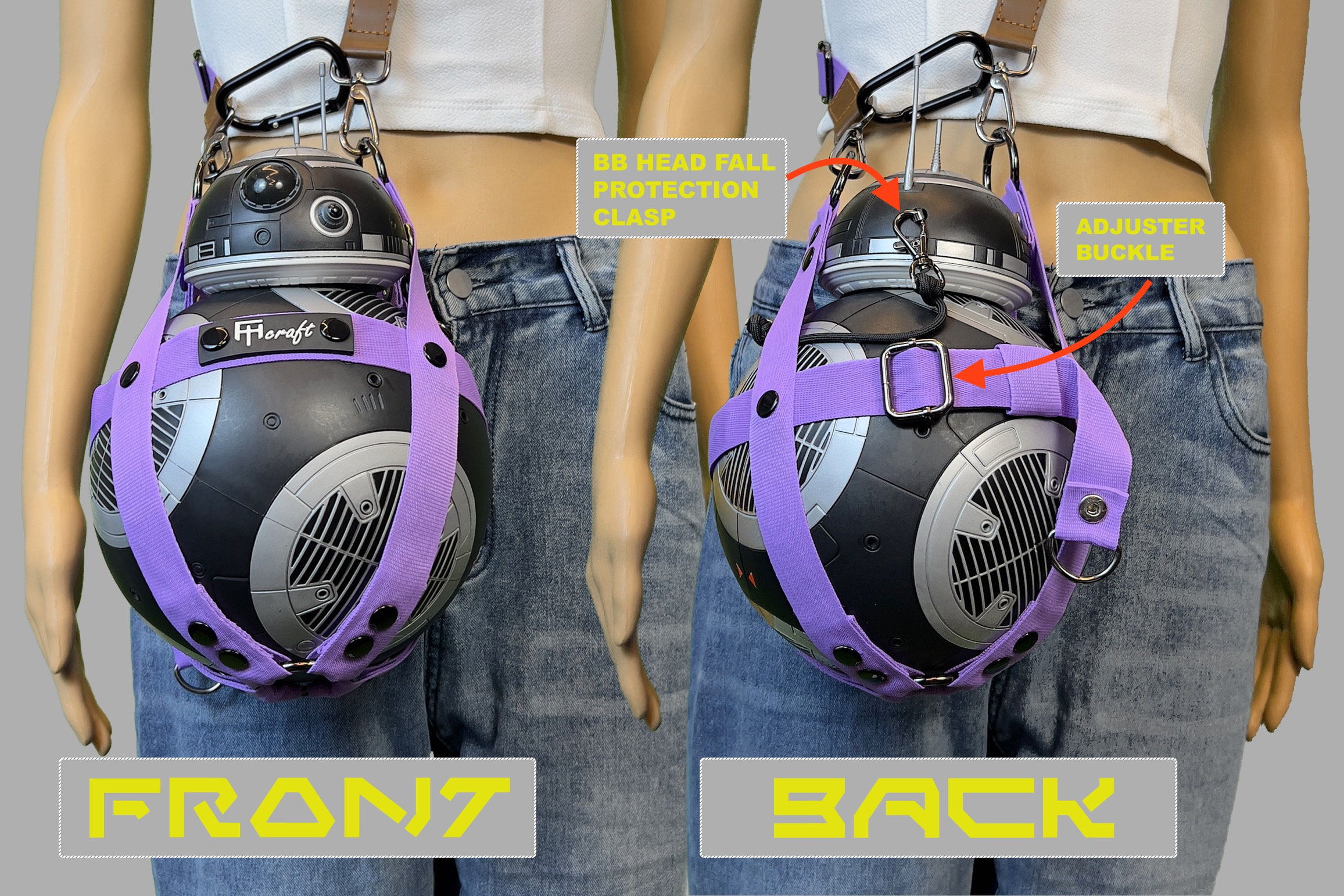 Galaxy’s Edge Bb-series Droid Carrier, Star Wars Droid Depot Harness ...