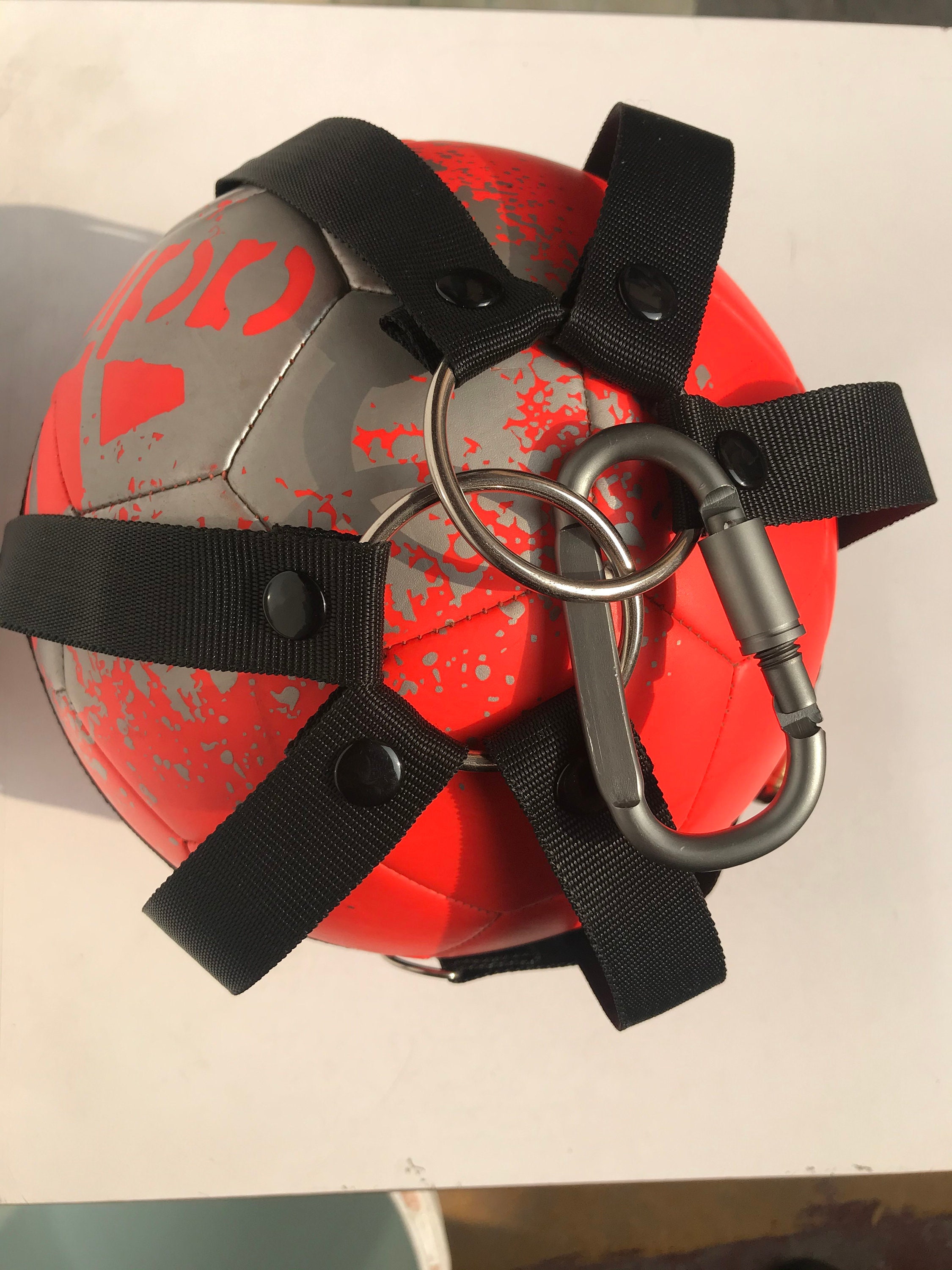 Football holder Soccer ball harness ball holder sports | Etsy