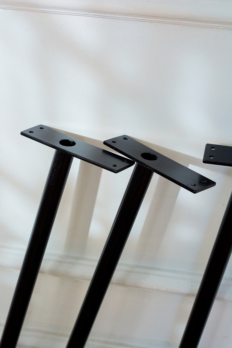 SET of 4 Coffee Table Legs Metal Desk Legs for Round Table Top - Etsy