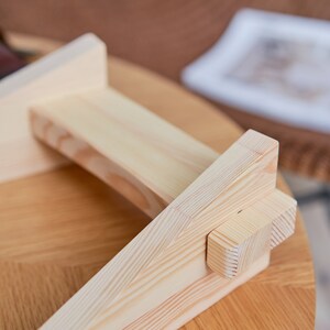 Wood Laptop Stand - Wooden Computer Stand - Computer Holder - Office ...