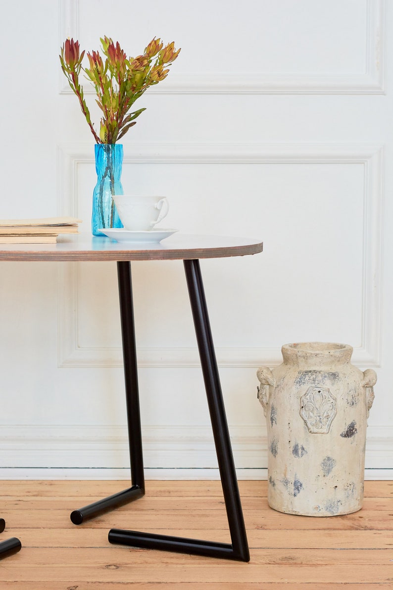 SET of 4 Coffee Table Legs Metal Desk Legs for Round Table Top - Etsy