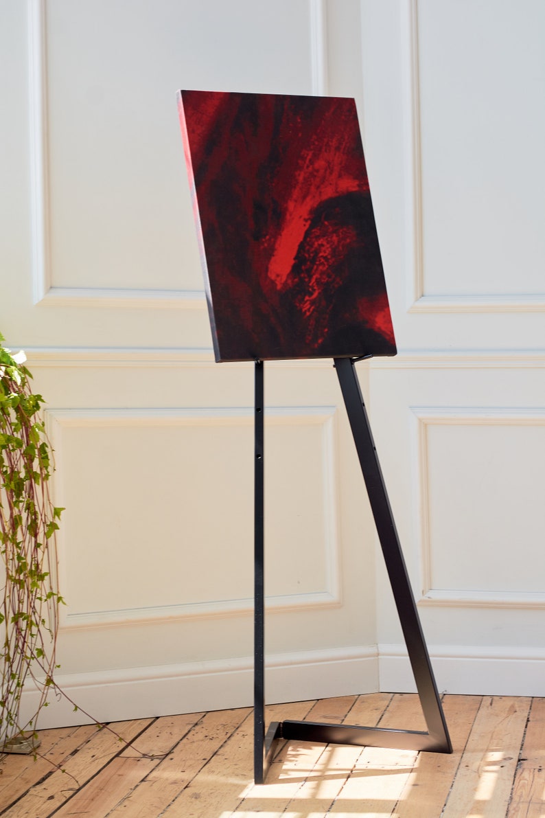 Modern Metal Easel With Adjustable Pegs - Wedding Sign Stand - Studio ...