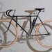 Metal Bicycle Rack With Felt-lined Grooves - Perfect for Organizing ...