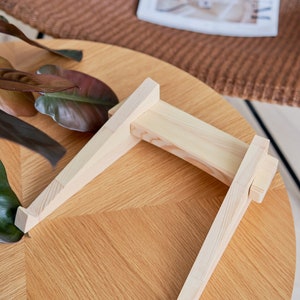 Wood Laptop Stand - Wooden Computer Stand - Computer Holder - Office ...