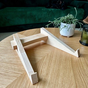 Wood Laptop Stand Wooden Computer Stand Computer Holder - Etsy