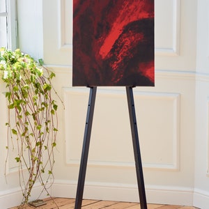 Modern Metal Easel With Adjustable Pegs - Wedding Sign Stand - Studio ...