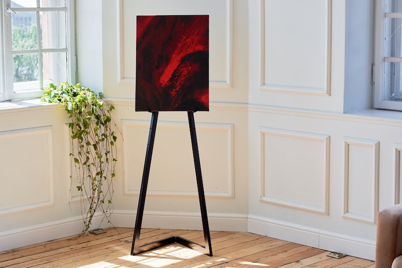 Modern Metal Easel With Adjustable Pegs - Wedding Sign Stand - Studio ...