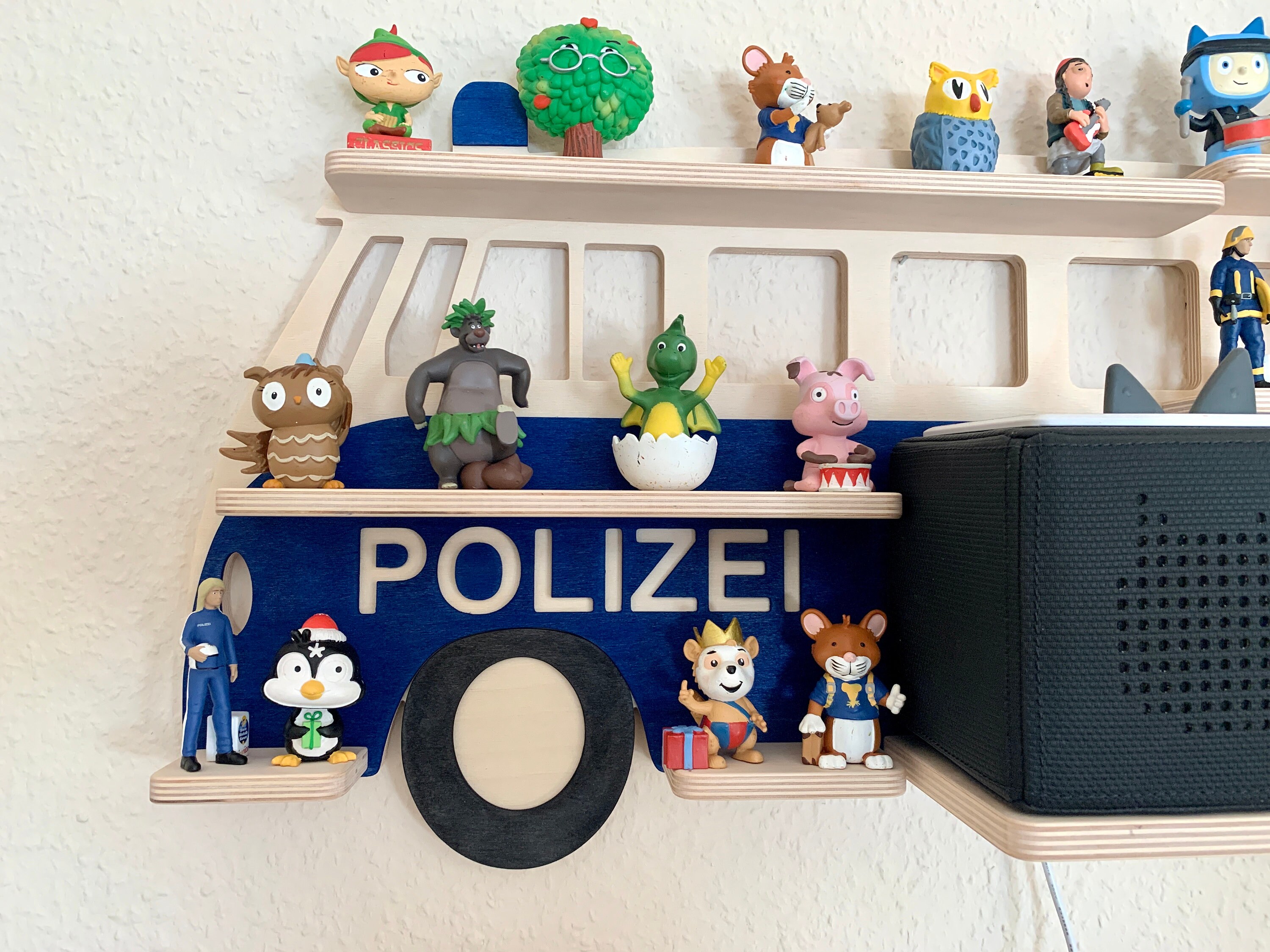 Police Tonieregal Bulli for Toniebox and Tonies / VW T1 Police - Etsy