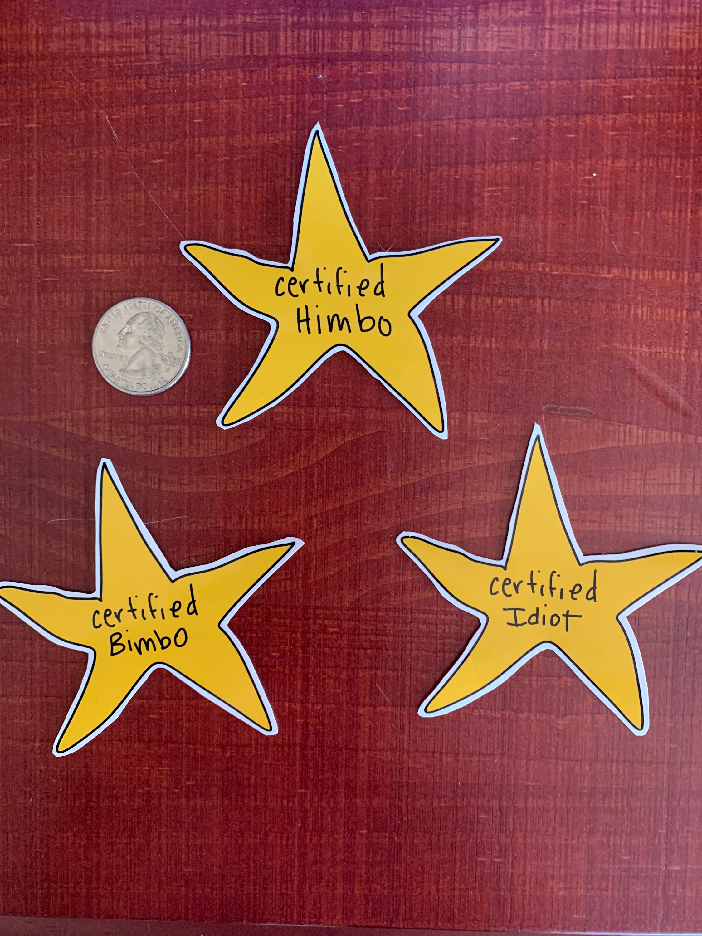 Certified Vinyl Sticker - Etsy