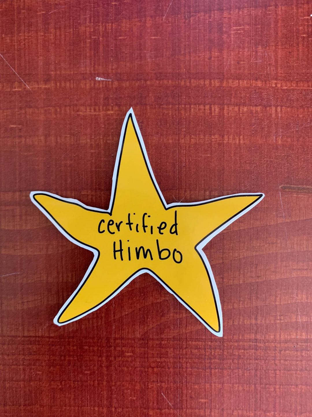 Certified Vinyl Sticker - Etsy