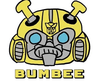 Bumblebee 4" Cut to Shape Premium Vinyl Sticker - Etsy
