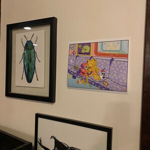 Slow Commute Art Print - Etsy