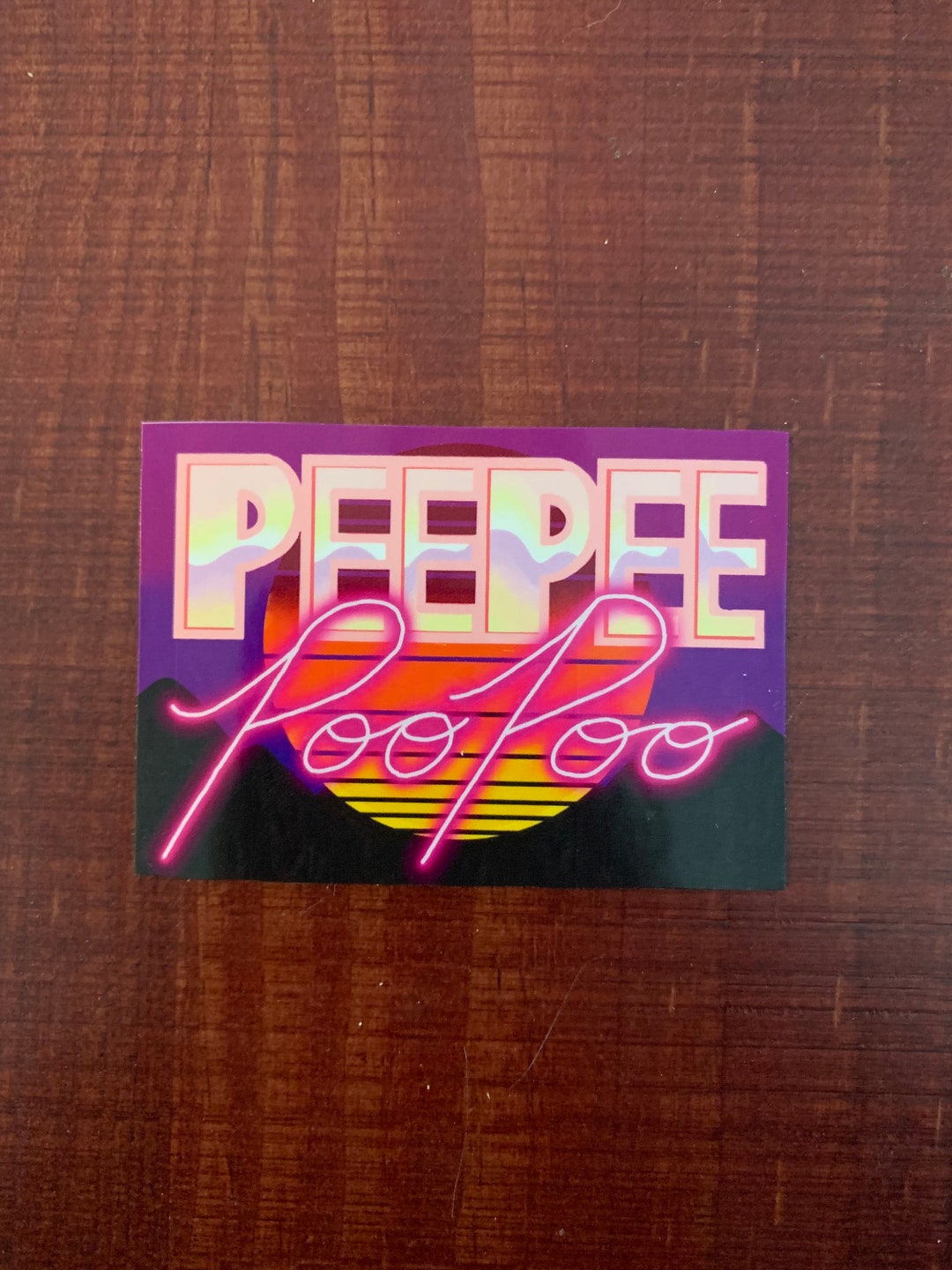 80's Vinyl Sticker - Etsy