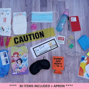 Daddy Diaper Duty Tool Belt New Dad Gift Baby Shower Dad Survival Kit ...