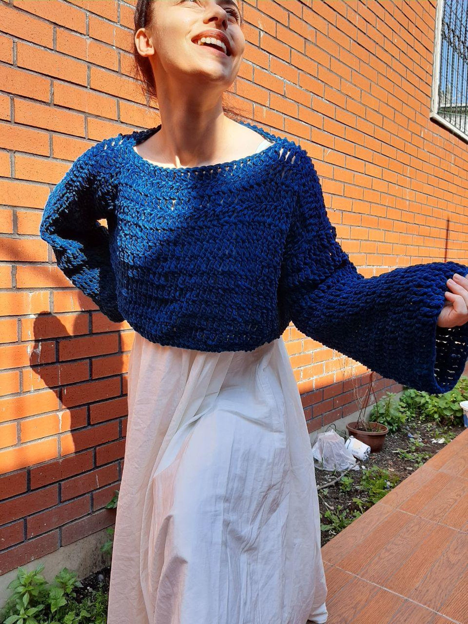 Women Velvet Crochet Crop Top, Velvet Sweaters, Velvet Pullover - Etsy