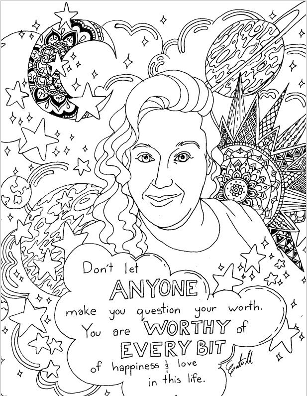 Body Positive Coloring Pages - Etsy