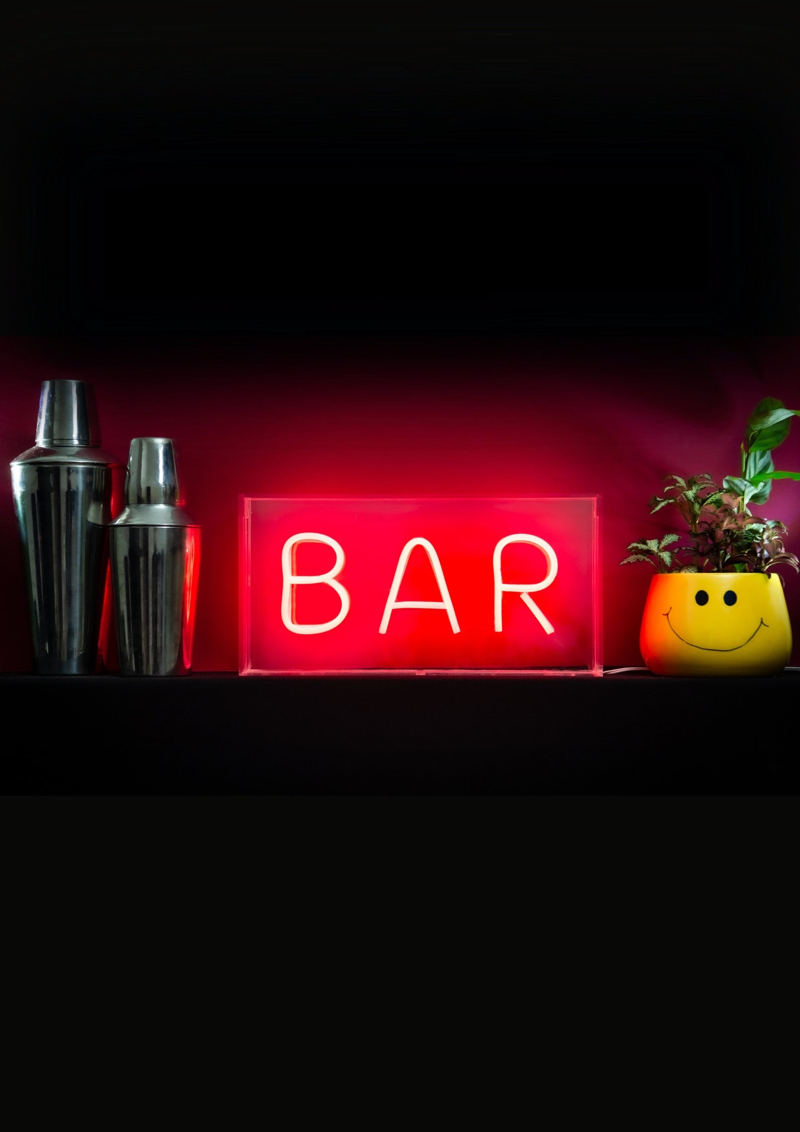 LED Neon Acrylic Lightbox - Bar - Etsy