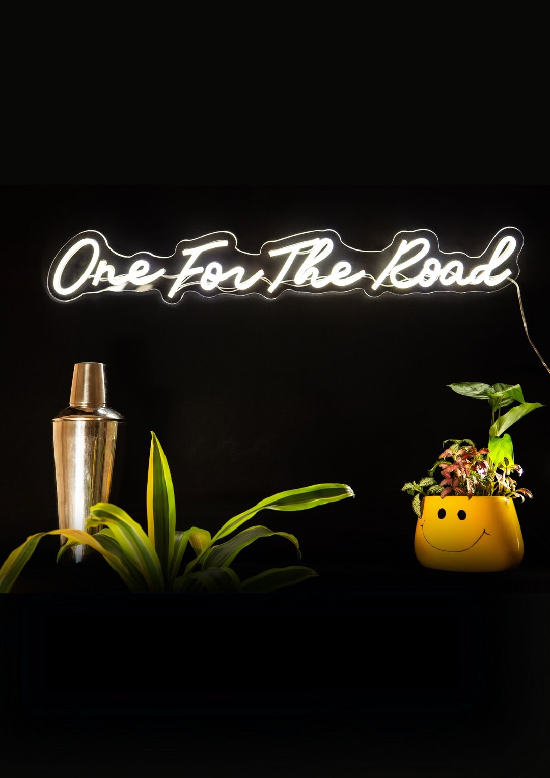 LED One for the Road Wall Hanging Neon - Etsy