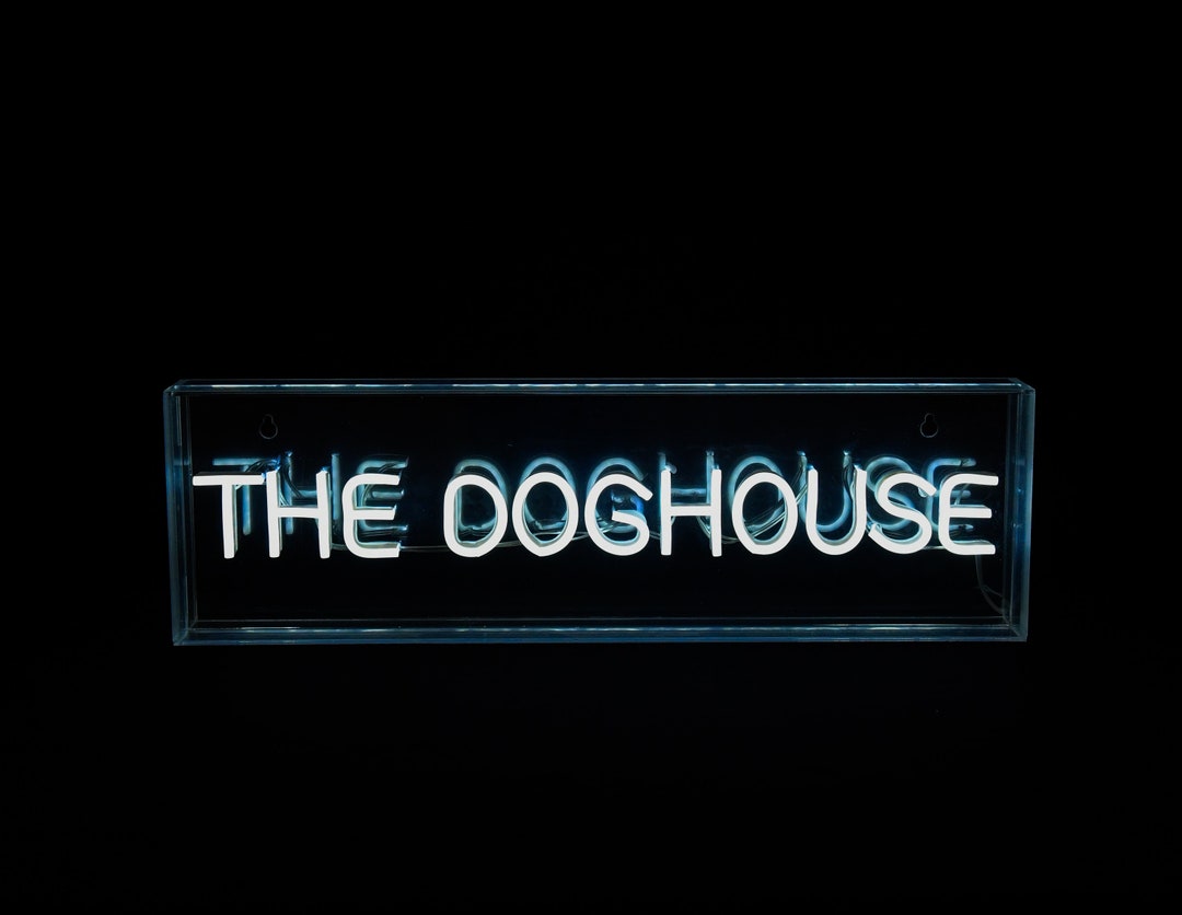 Ultimate LED Neon the Doghouse Light Box – Add a Touch of Fun & Funky ...