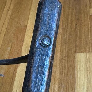 Antique Ice Block Hook With Wooden Handle – Early 1900s Meat or Ice ...