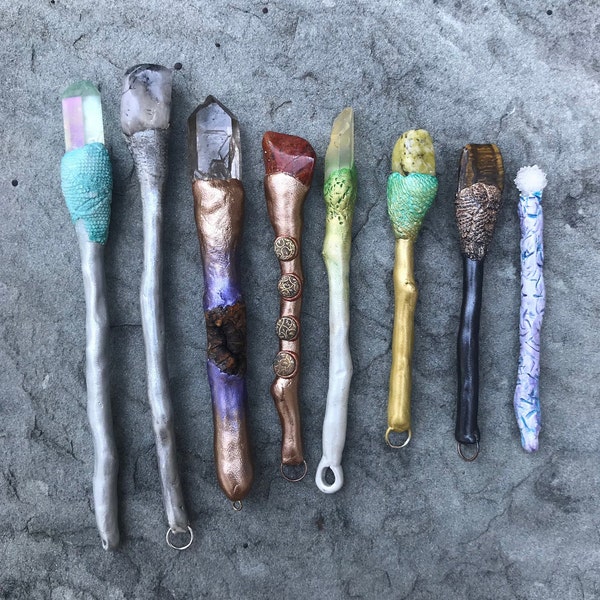 Crystal Wand - Etsy
