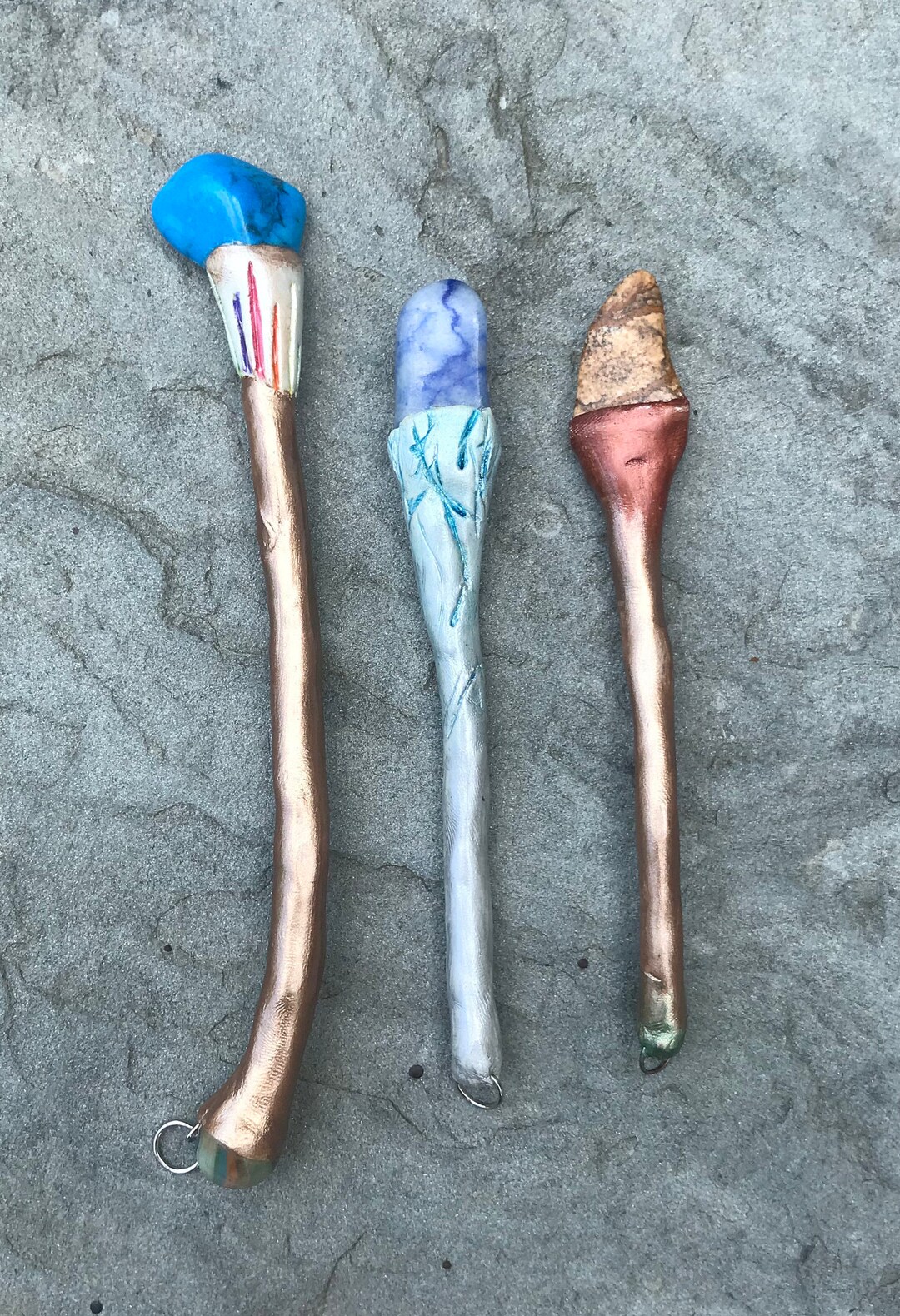 Crystal Wand - Pear Branch Core Cosplay Wand, Magic Wand, Spiritual ...