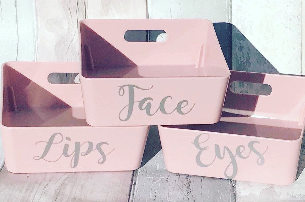 Makeup Labels Makeup Organisation Stickers DIY decals Eyes | Etsy