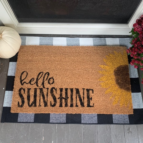 Painted Door Mats - Etsy