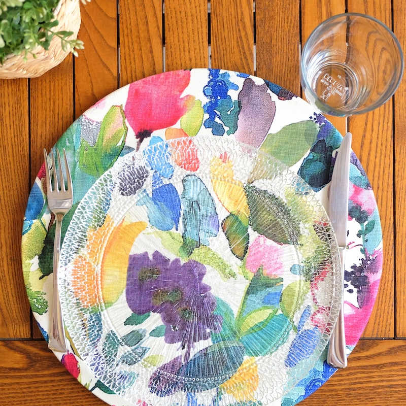Flower Placemats - Etsy