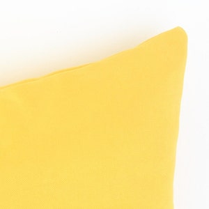 Yellow Pillow / Pillow Covers / Yellow Cushion / Solid Pillow / Yellow ...