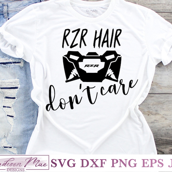 Rzr Hair Svg - Etsy