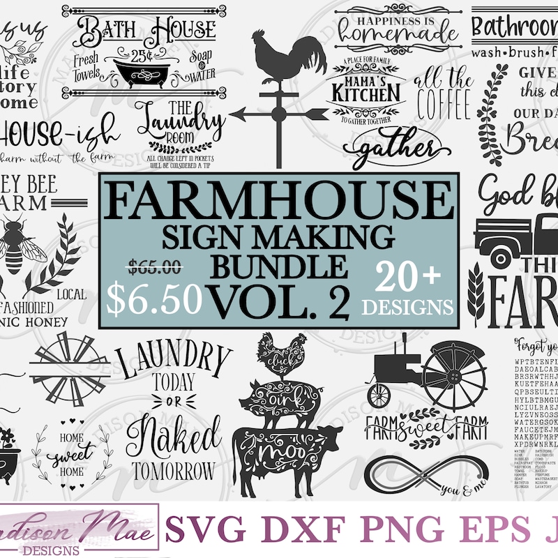 Farmhouse Svg - Etsy