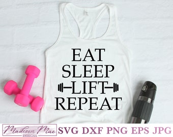Eat Sleep Lift - Etsy
