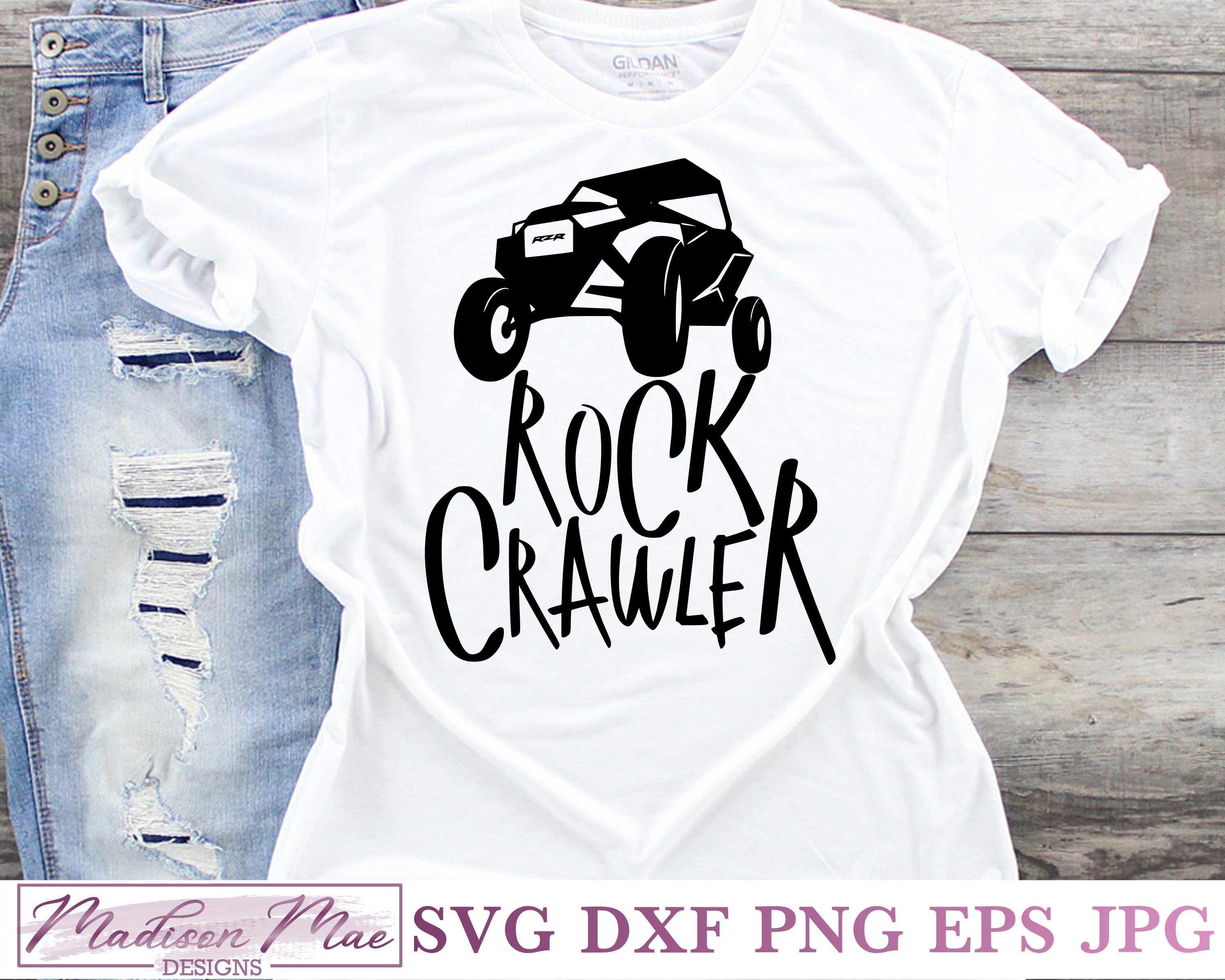 Rock Crawler RZR Off-roading SVG Digital Cut File Camiseta - Etsy España