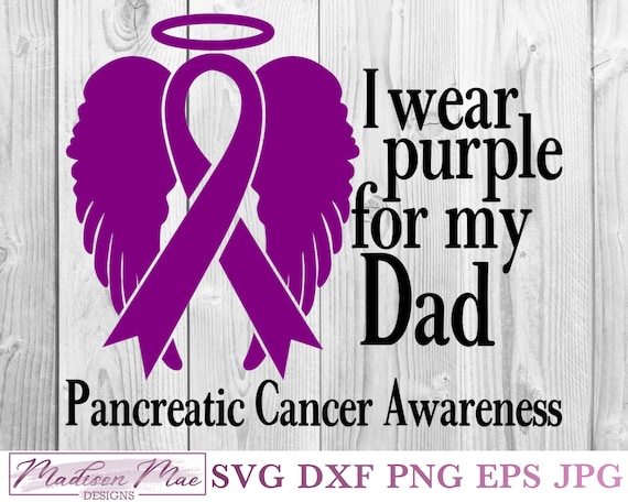 Pancreatic Cancer Ribbon Dad