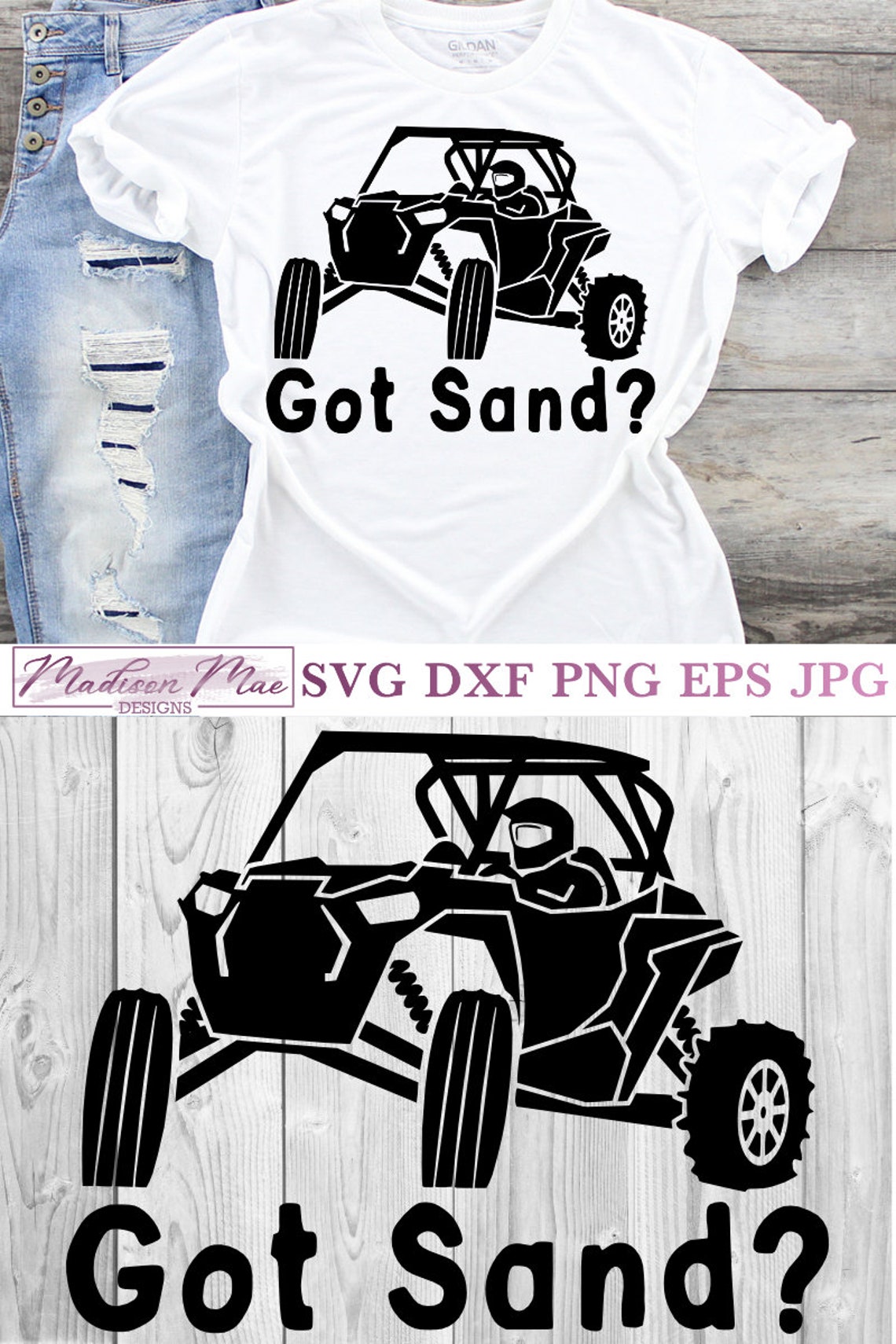 Got Sand RZR SVG Digital Cut File for Cricut Silhouette - Etsy